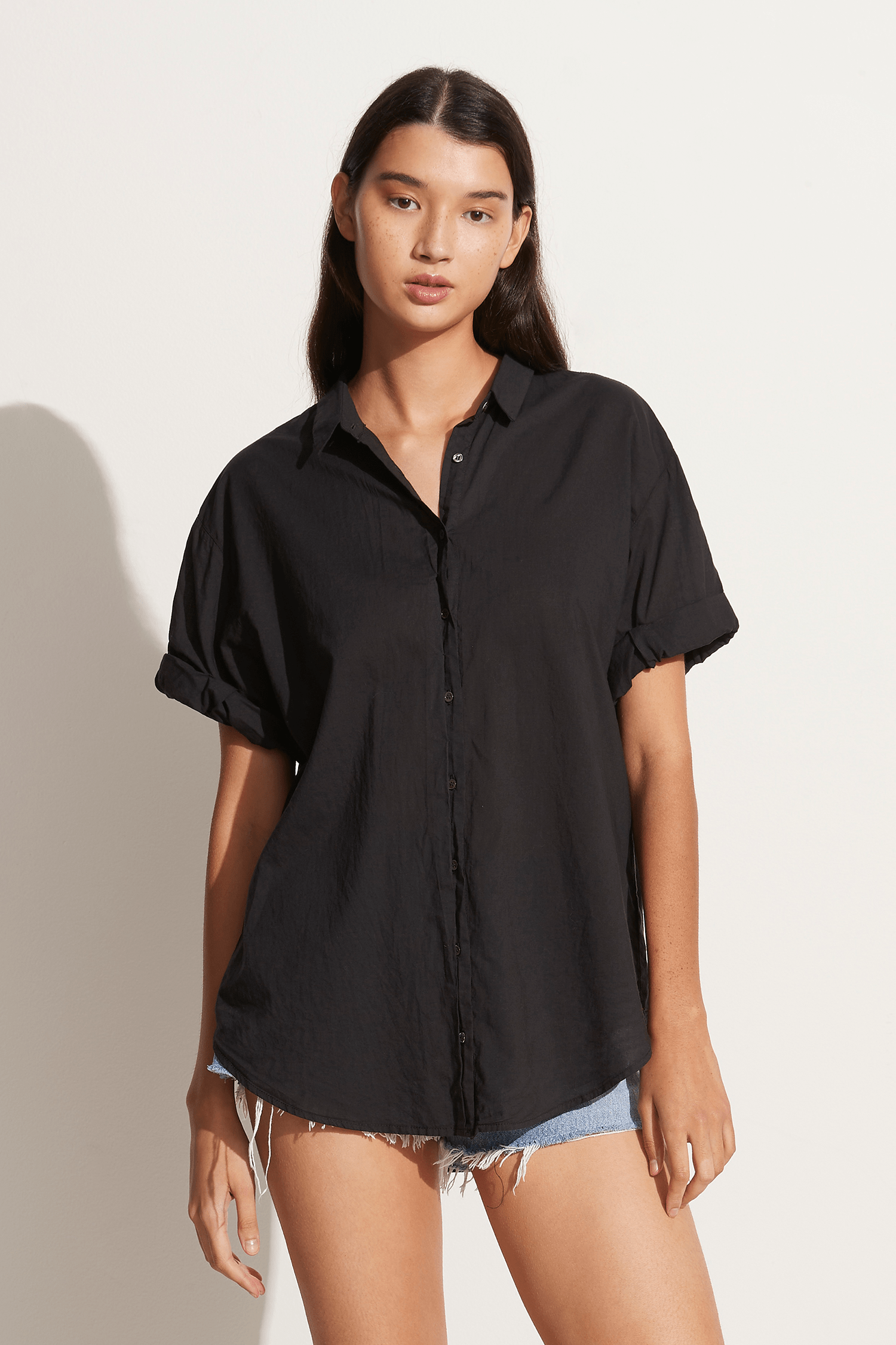 Xirena Channing shirt - Black – Soleil Blue