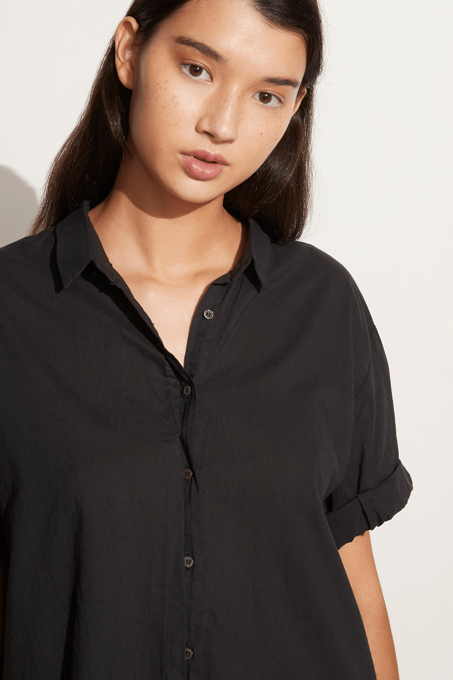 Xirena Channing shirt - Black – Soleil Blue